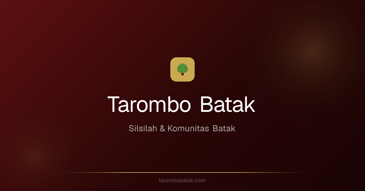 Daftar Marga Batak — Toba, Karo, Simalungun, Pakpak, Mandailing dan ...